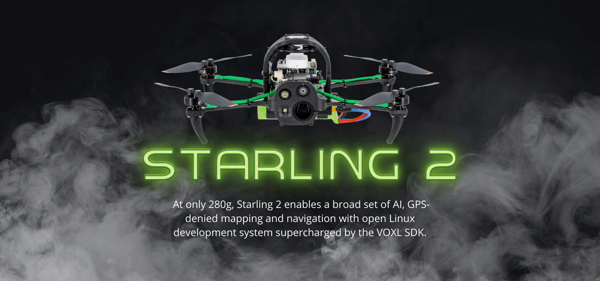 Starling 2 Indoor SLAM Development Drone | ModalAI, Inc.